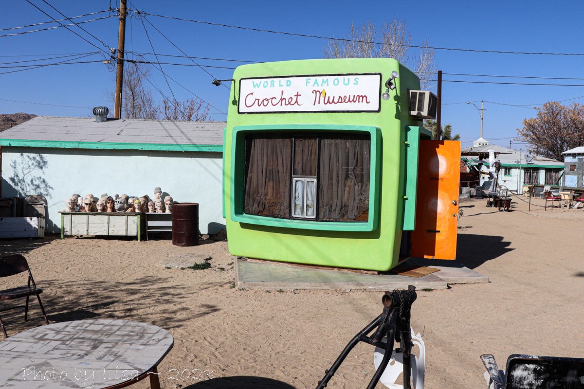 Must see! The World Famous Crochet Museum, Joshua Tree, CA – peace of ...